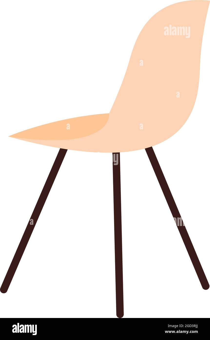 modern chair icon on white background Stock Vector Image & Art - Alamy
