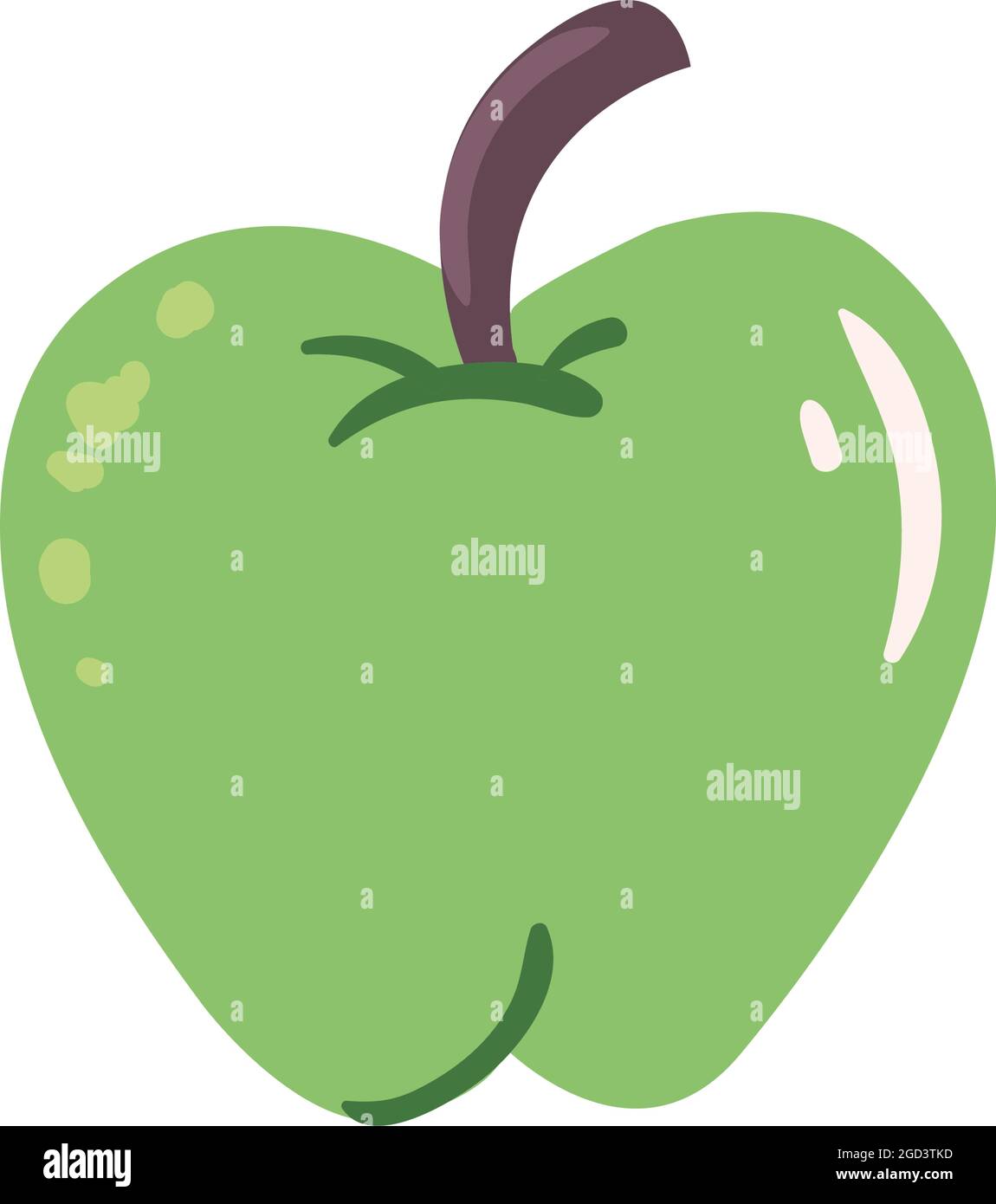 Apple fruit, healthy organic food Stock Vector Image & Art - Alamy