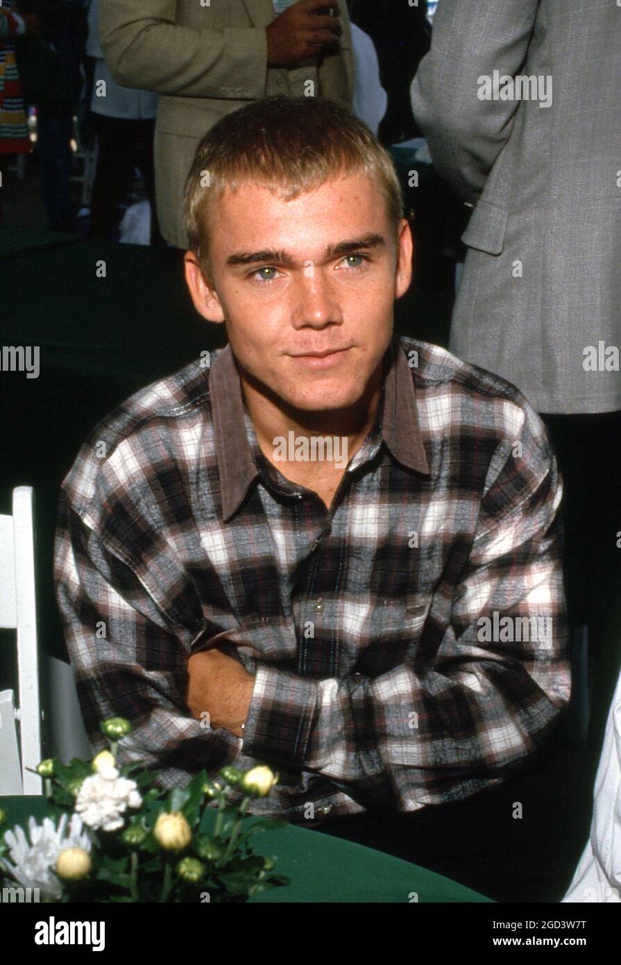 Ricky Schroder at the Nancy Reagan Annual Tennis Tournament on October ...