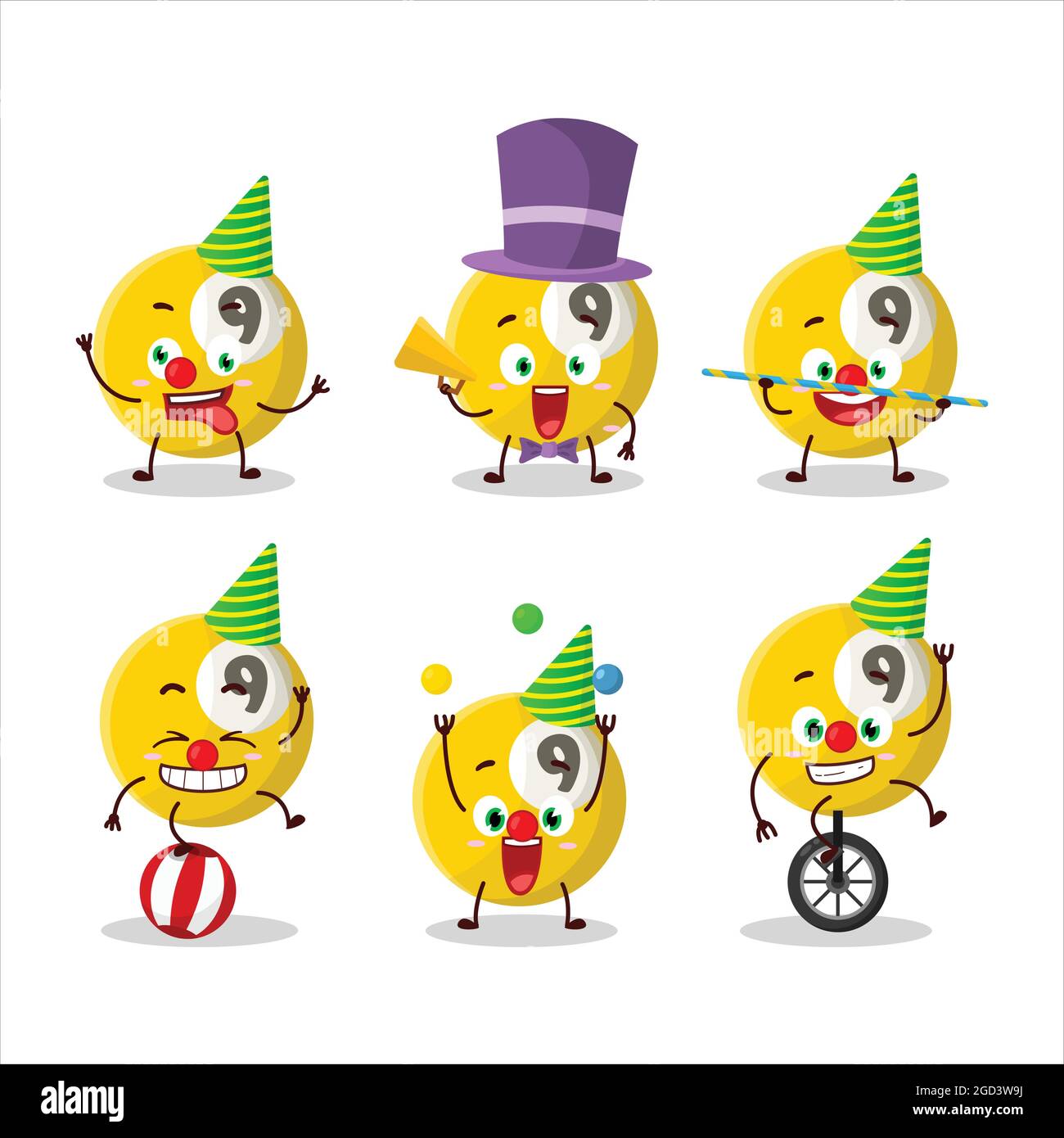 Baseball clown Stock Vector Images - Alamy