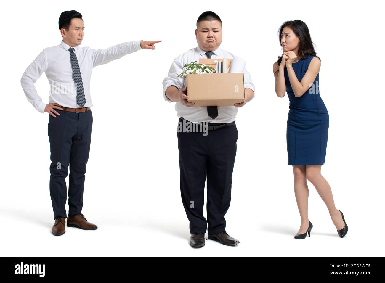 Person being fired office hi-res stock photography and images - Alamy