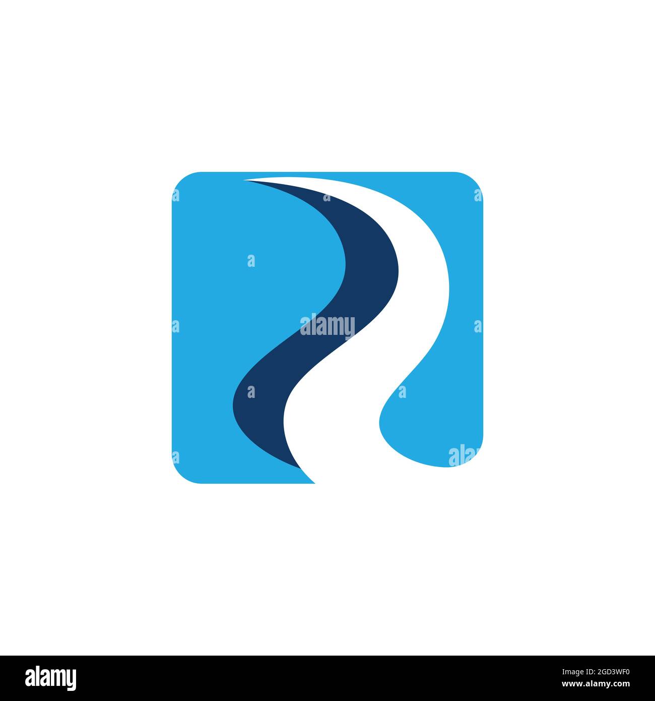 river icon vector illustration design template Stock Vector Image & Art ...