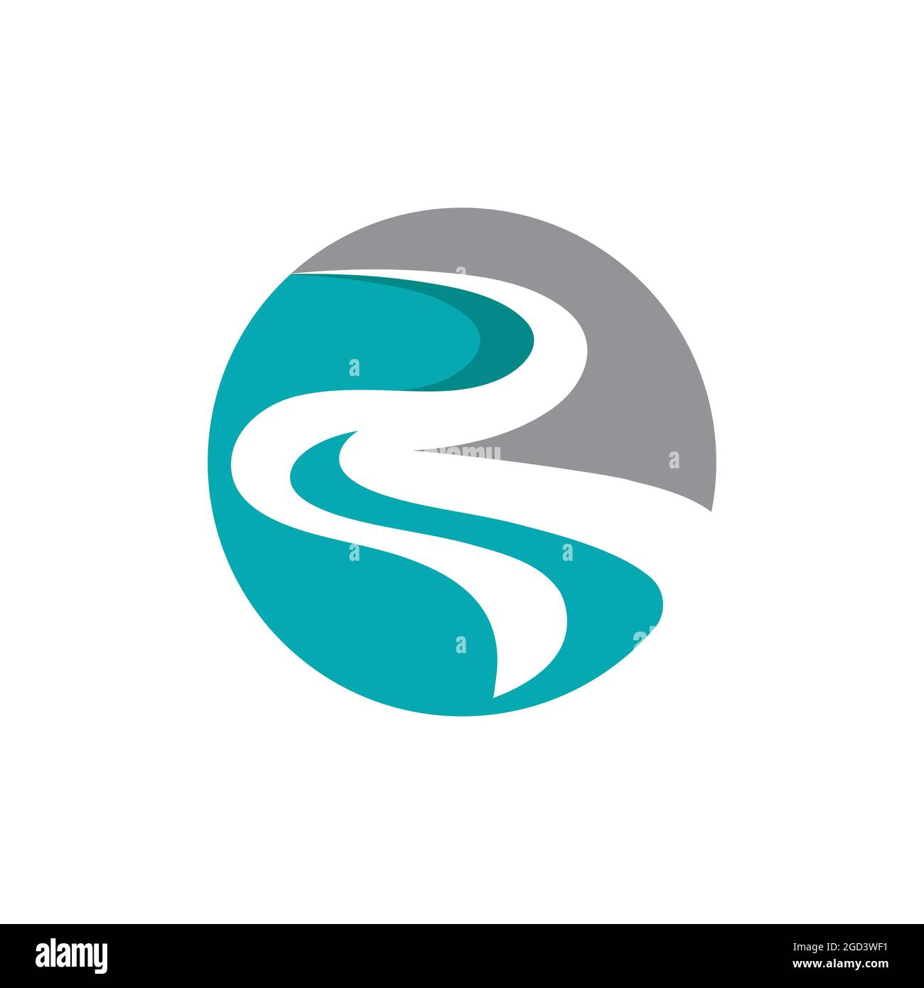 river icon vector illustration design template Stock Vector Image & Art ...