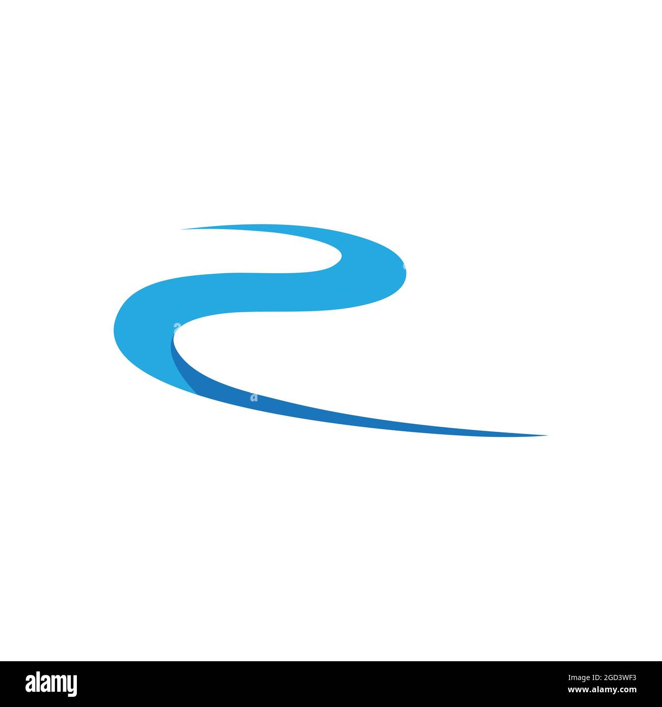 river icon vector illustration design template Stock Vector Image & Art ...