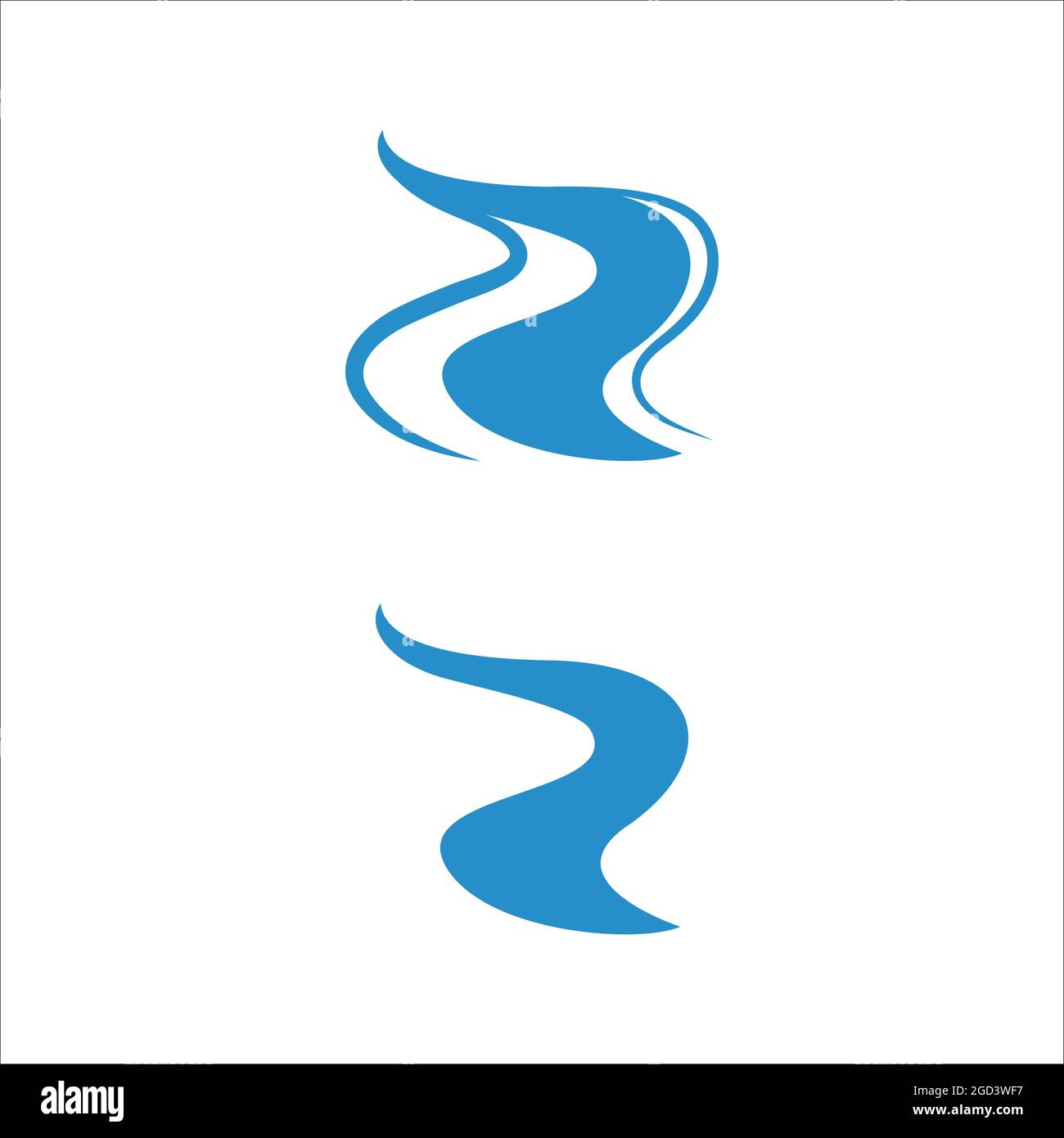 river icon vector illustration design template Stock Vector Image & Art ...