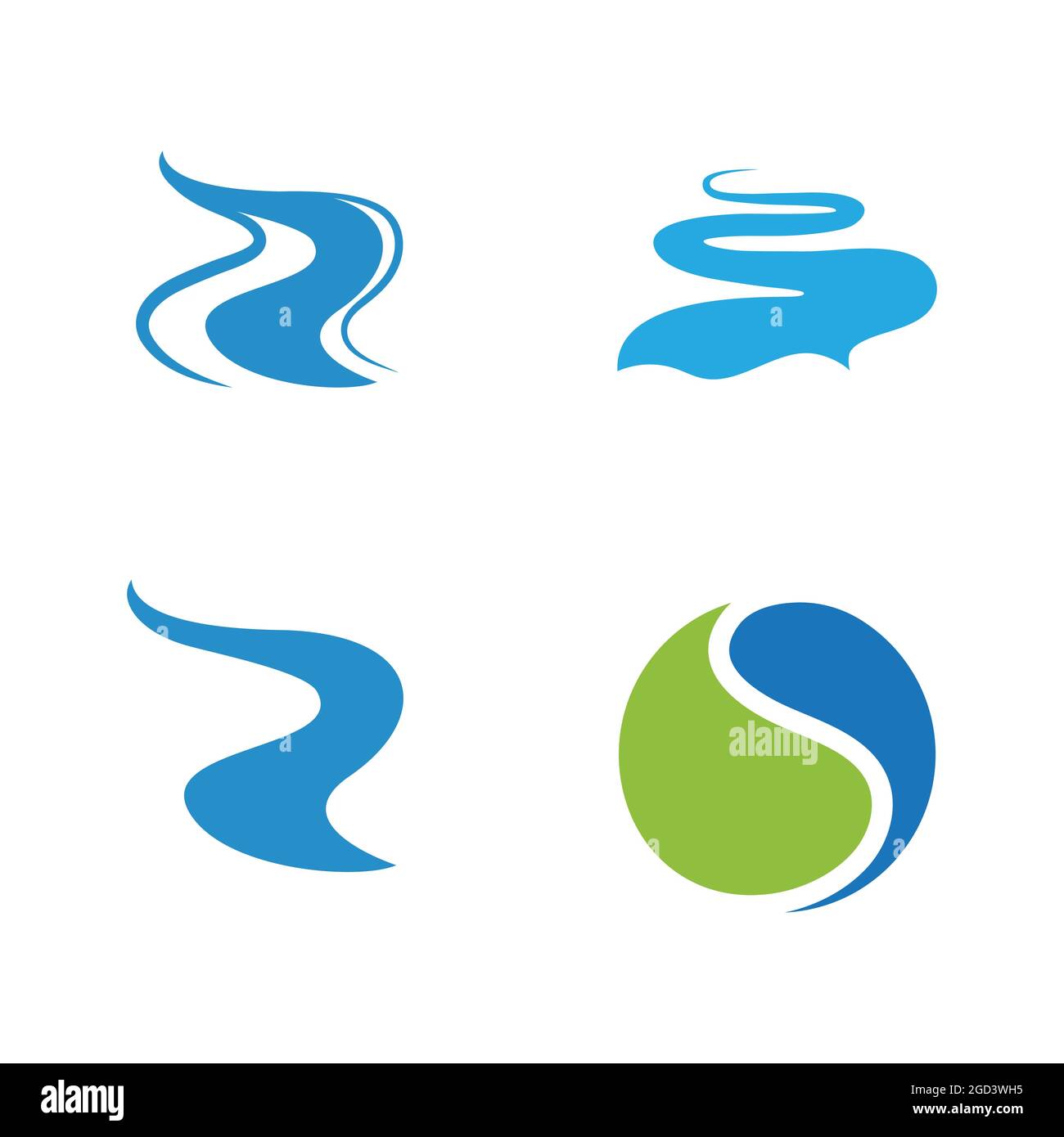 river icon vector illustration design template Stock Vector Image & Art ...