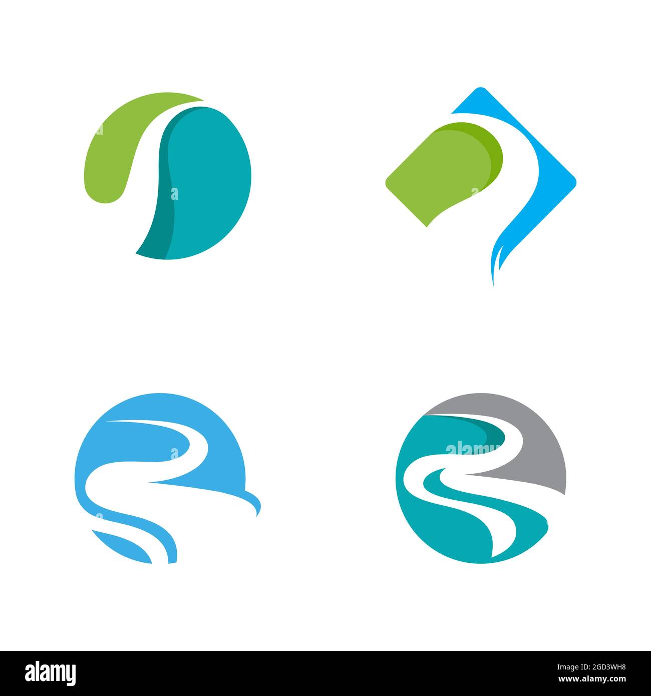 river icon vector illustration design template Stock Vector Image & Art ...