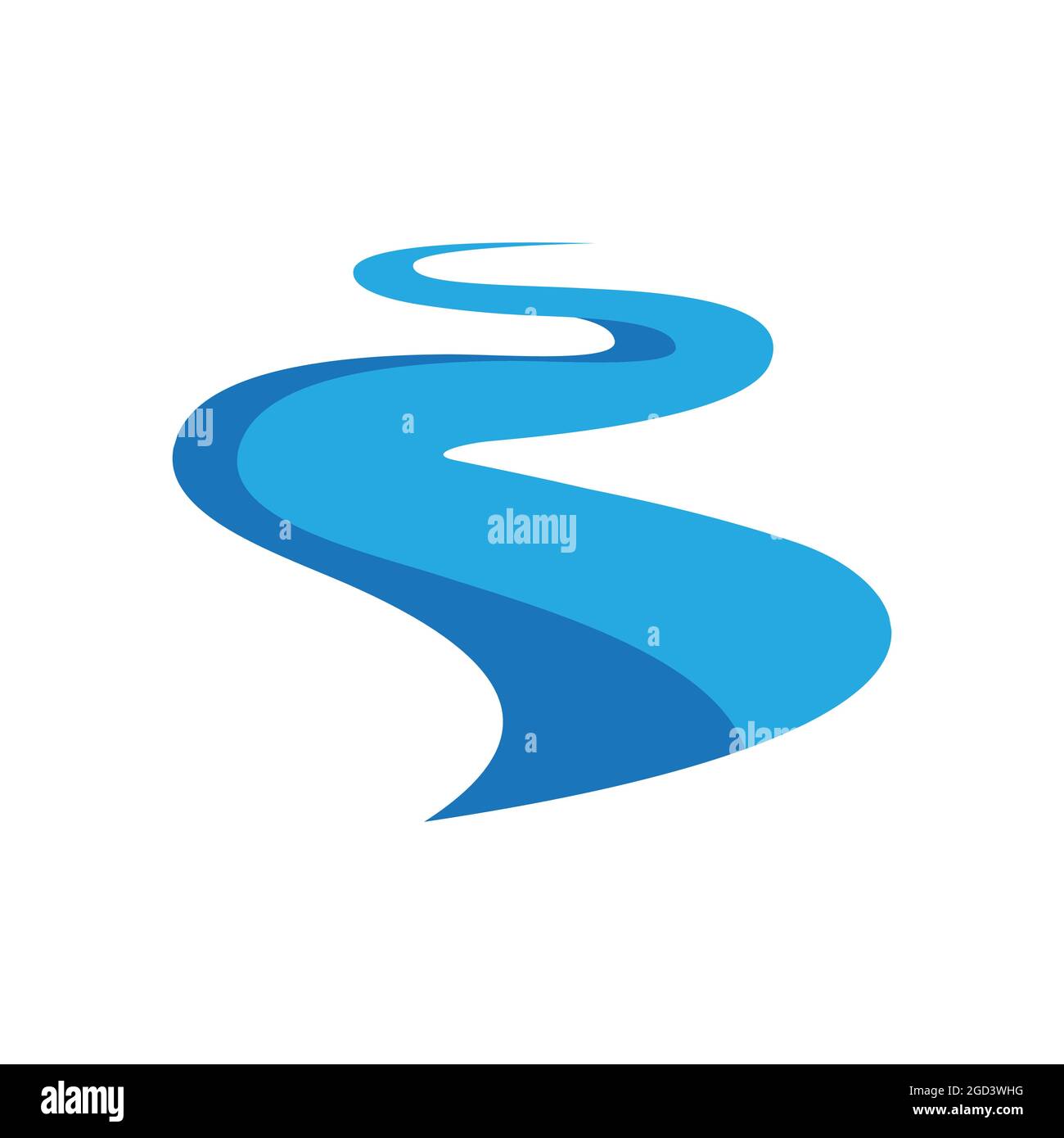 river icon vector illustration design template Stock Vector Image & Art ...