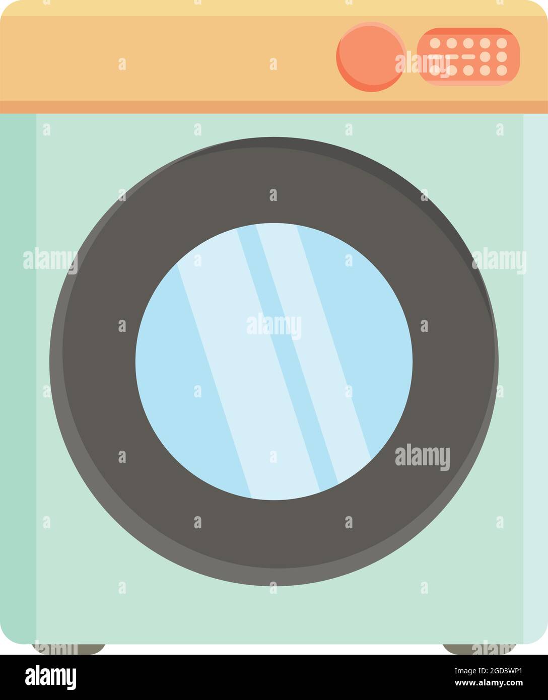 washing machine icon on white background Stock Vector Image & Art - Alamy