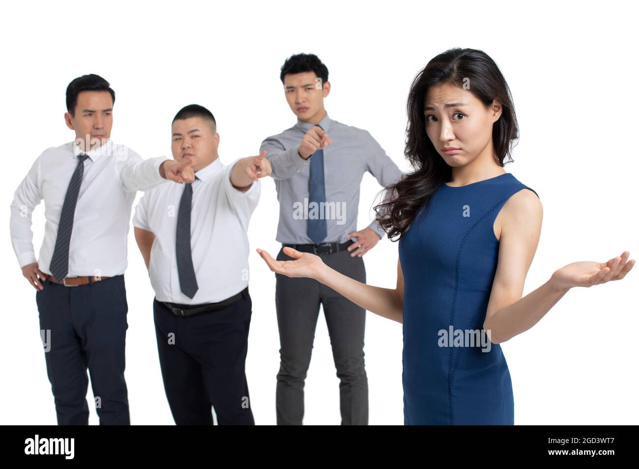 Business anxiety Cut Out Stock Images & Pictures - Alamy