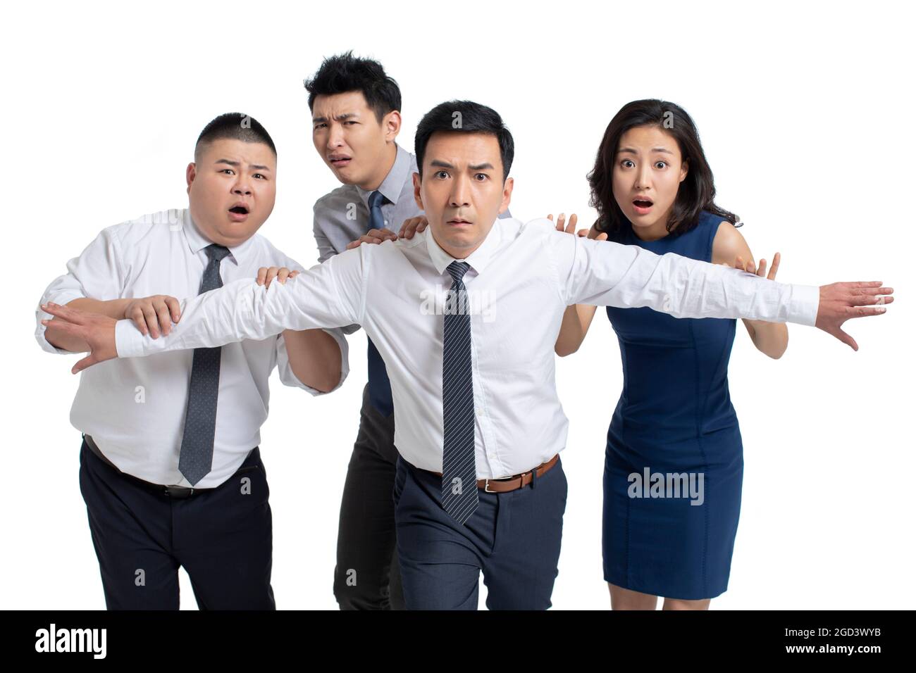 Surprised group people hi-res stock photography and images - Alamy