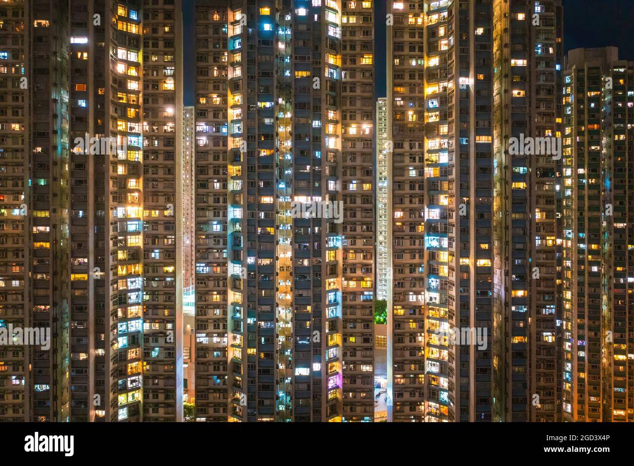 China slum poverty city skyscraper hi-res stock photography and images ...