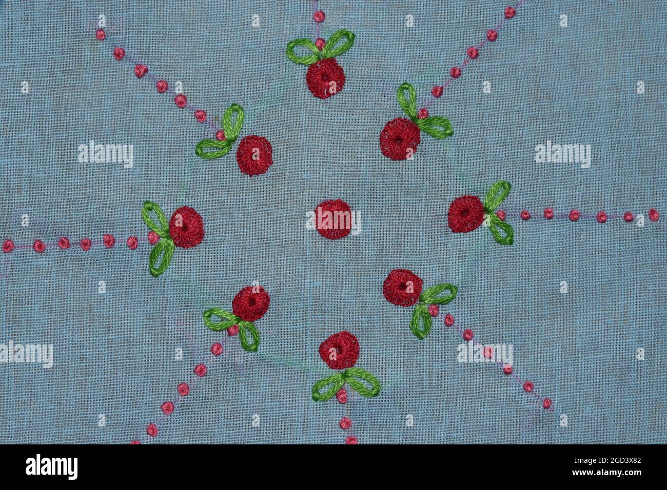 Beautiful mini and tiny soft hand embroidery design with small loop ...