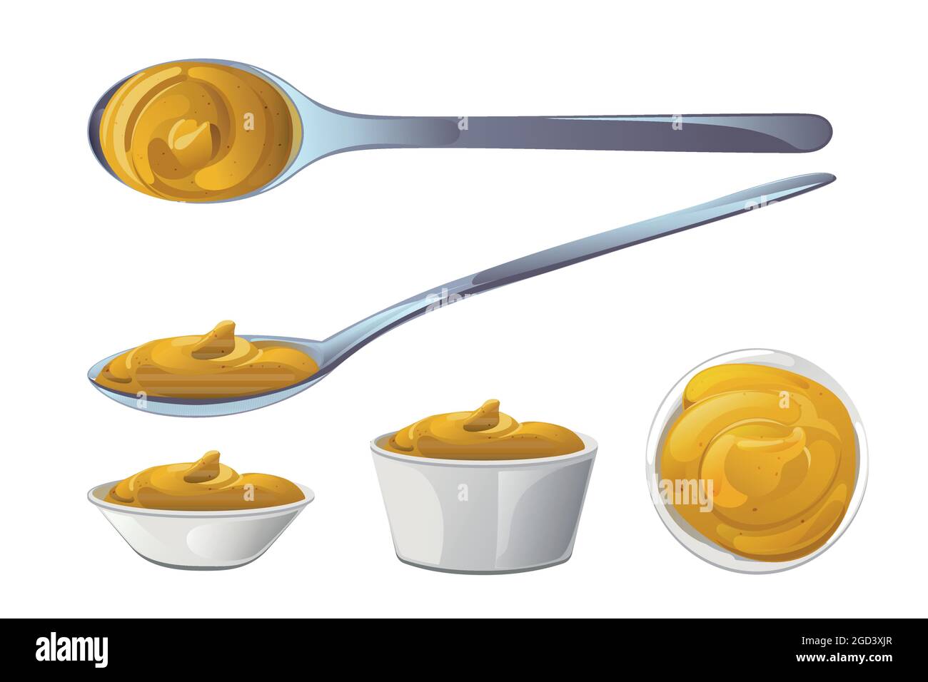 Sauce dijon Stock Vector Images - Alamy