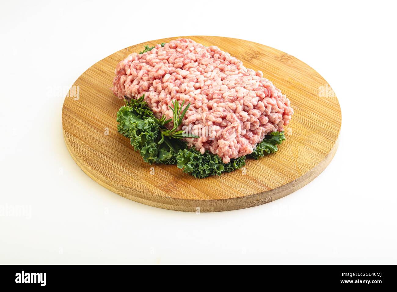 Raw fat pork minced meat for cooking Stock Photo - Alamy