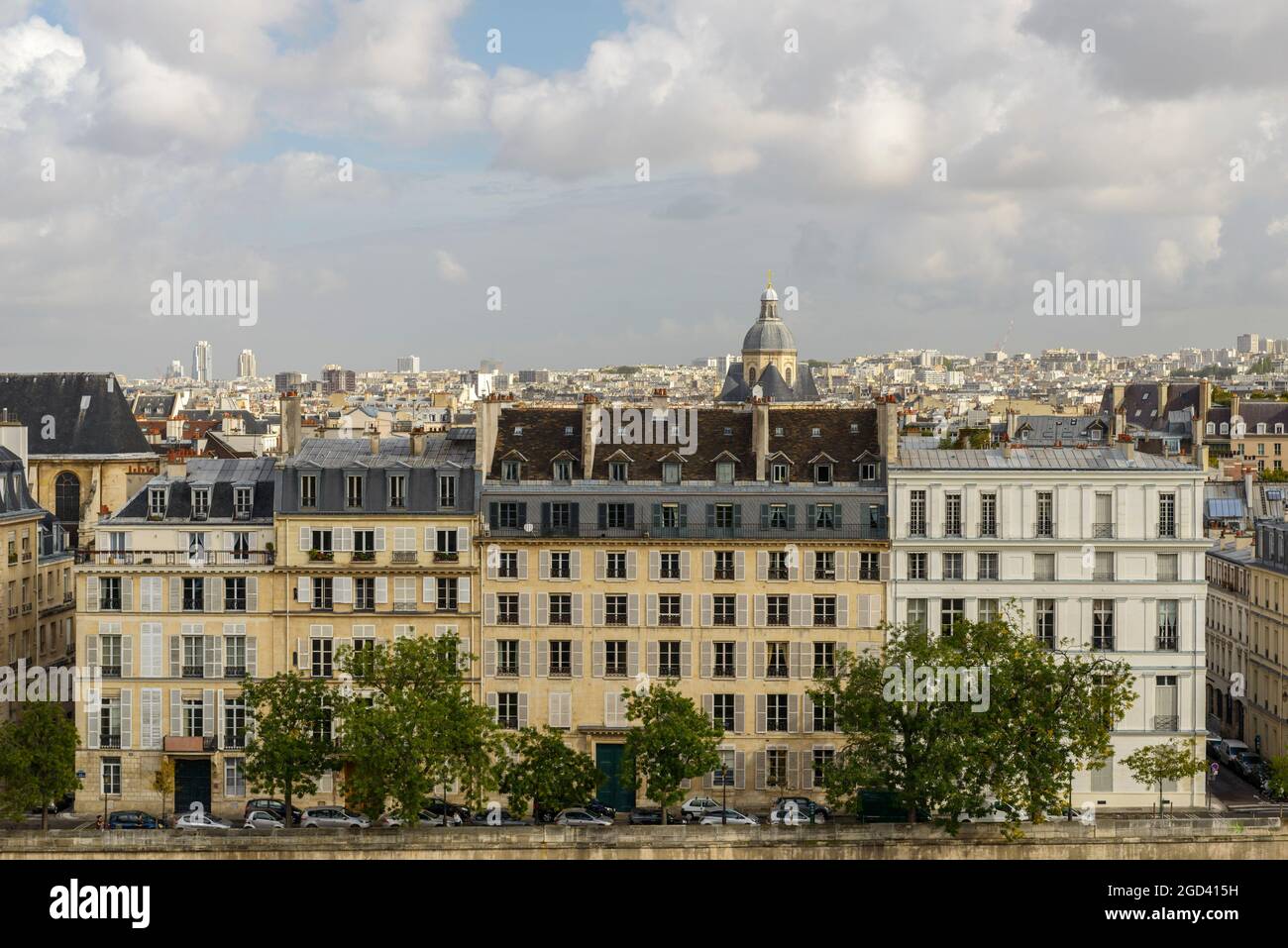 Quai de bethune paris hi-res stock photography and images - Alamy