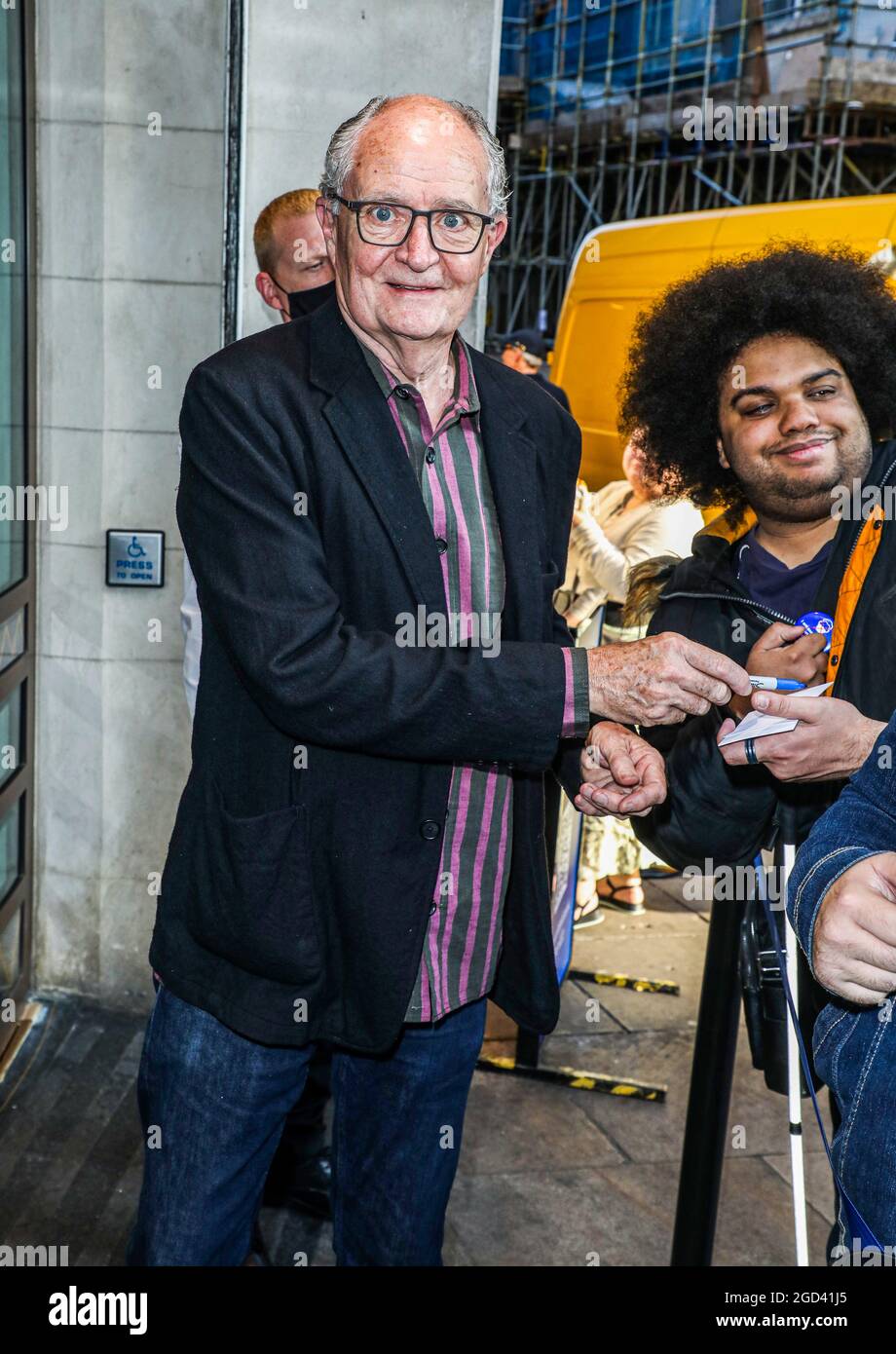 Jim Broadbent attends the Press Night for "The Windsors: Endgame" at ...