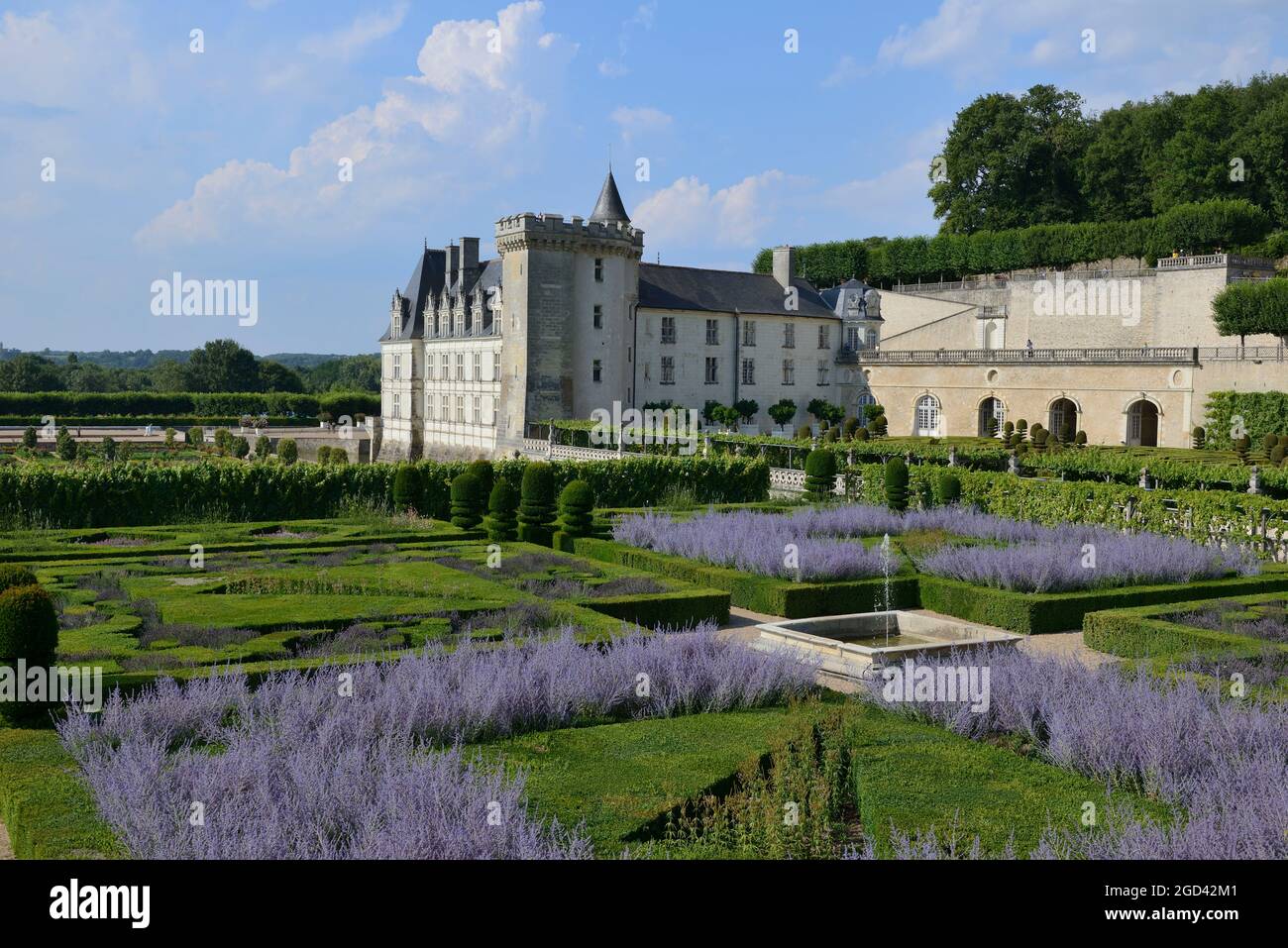Chateau de villandry gardens hi-res stock photography and images - Alamy