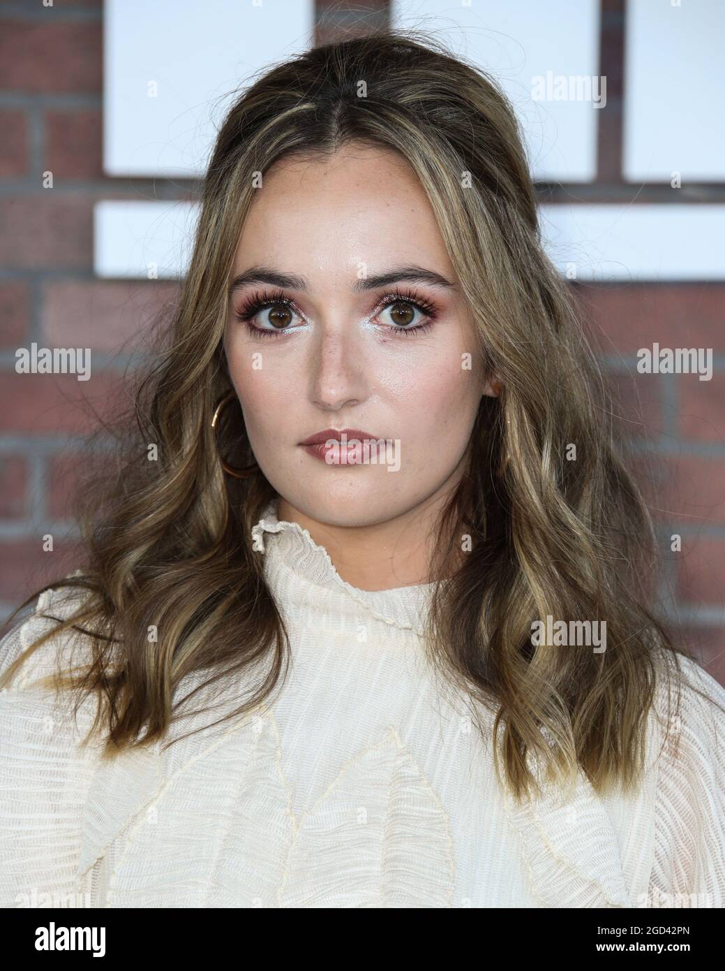 LOS ANGELES, CALIFORNIA, USA - AUGUST 10: Actress Erica Pappas arrives at the Los Angeles ...