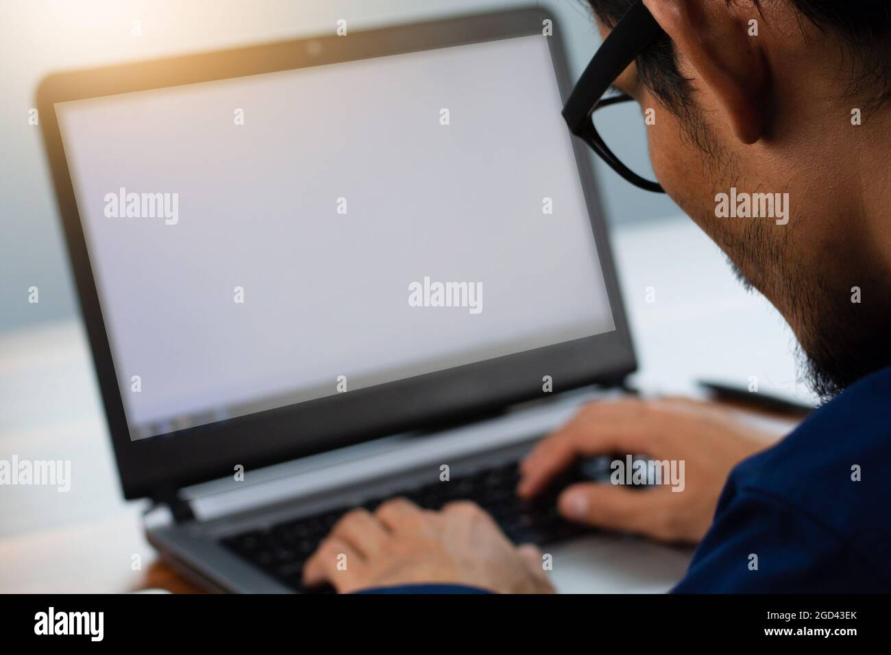 Man working at home remote work concept , People shopping online by ...