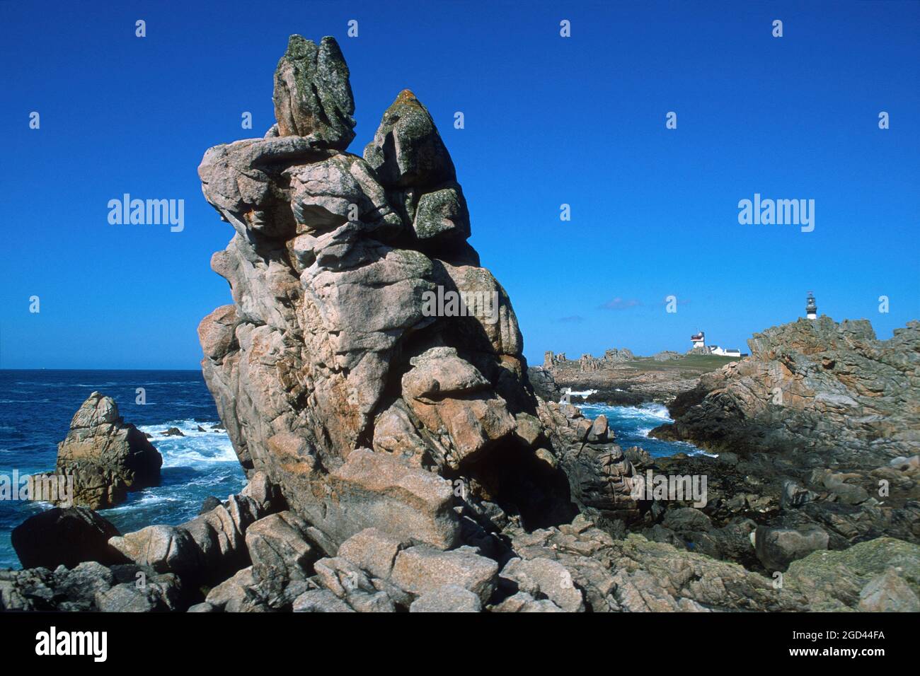 FINISTERE (29) BRITTANY, THE OUESSANT ISLAND, THE WILD COAST, THE ...