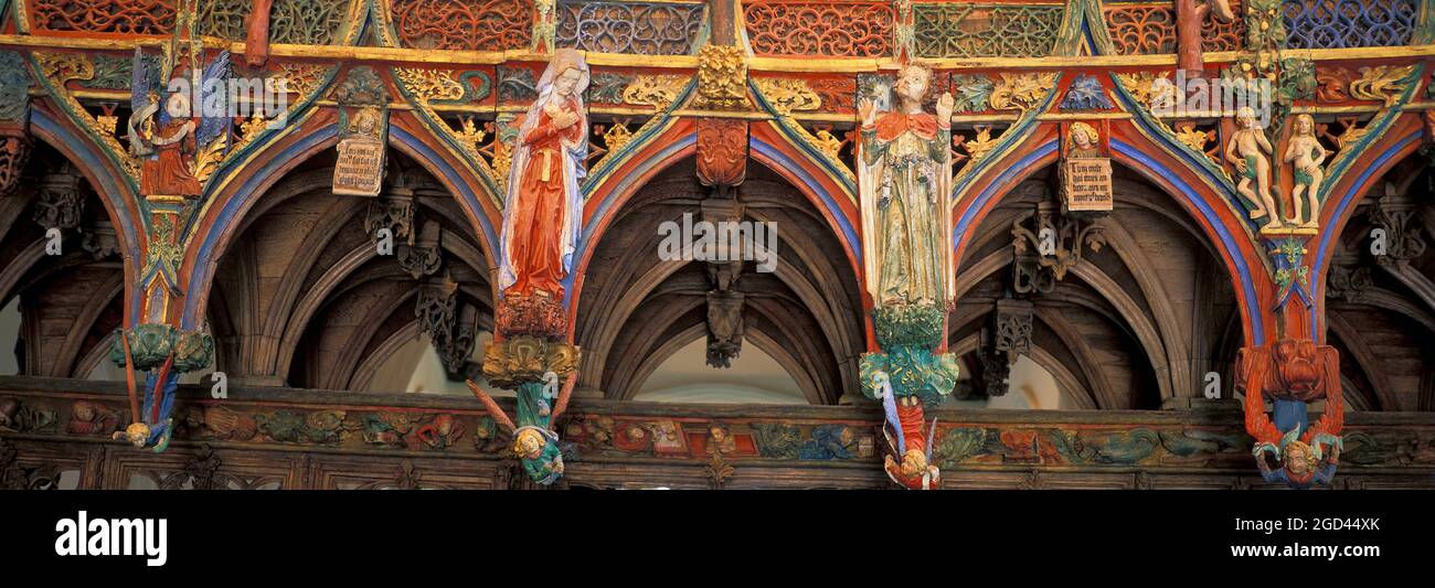 FRANCE, MORBIHAN (56), THE FAOUET, CHAPELLE SAINT FIACRE AND ITS ...