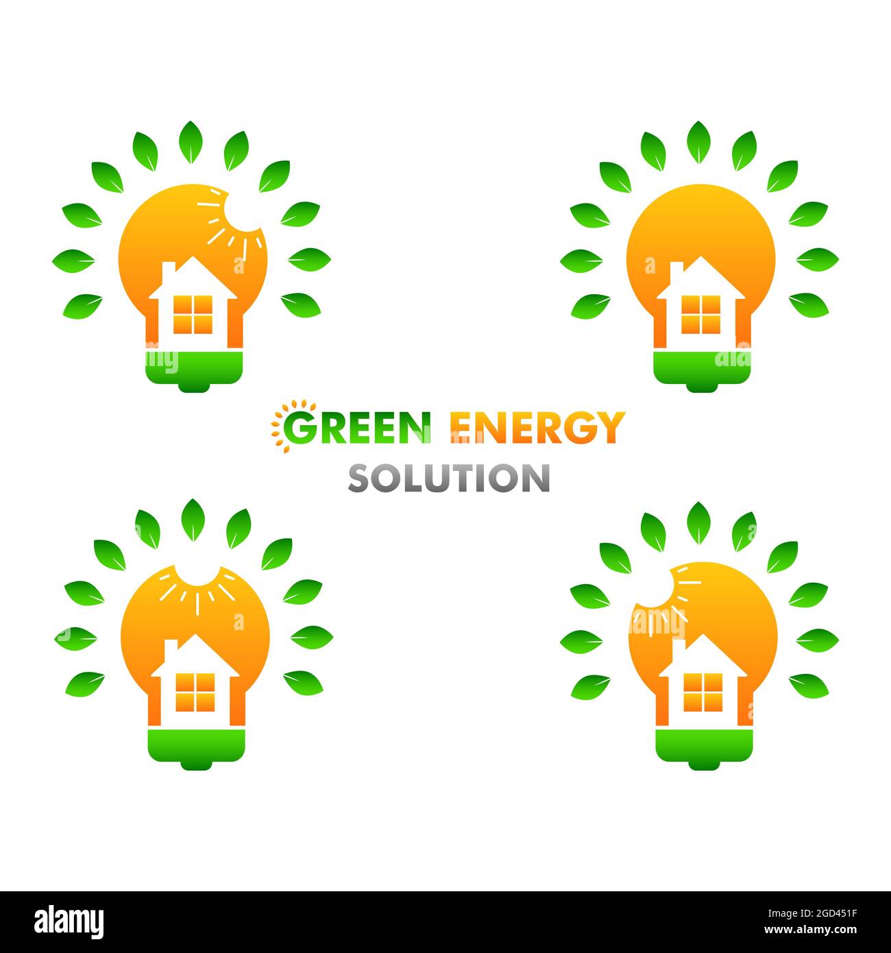 green energy illustration. renewable and clean energy illustration ...