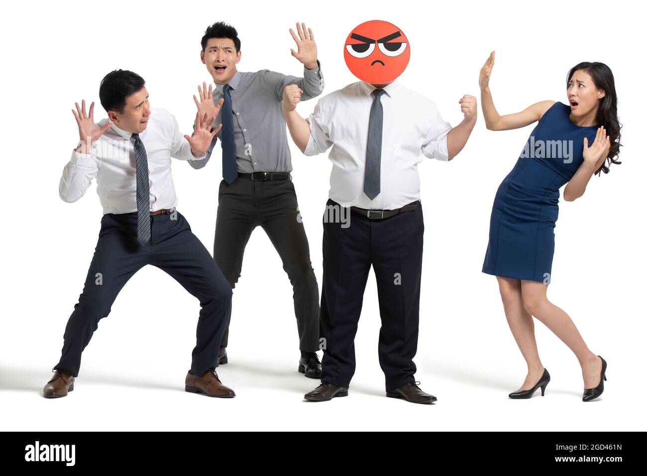 Losing temper Cut Out Stock Images & Pictures - Alamy