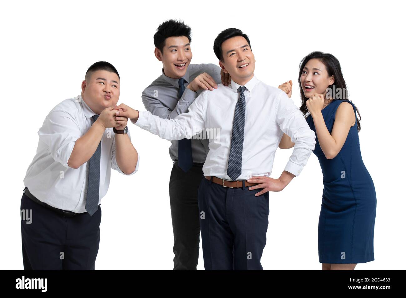 Standing hand on hip looking away authority hi-res stock photography ...