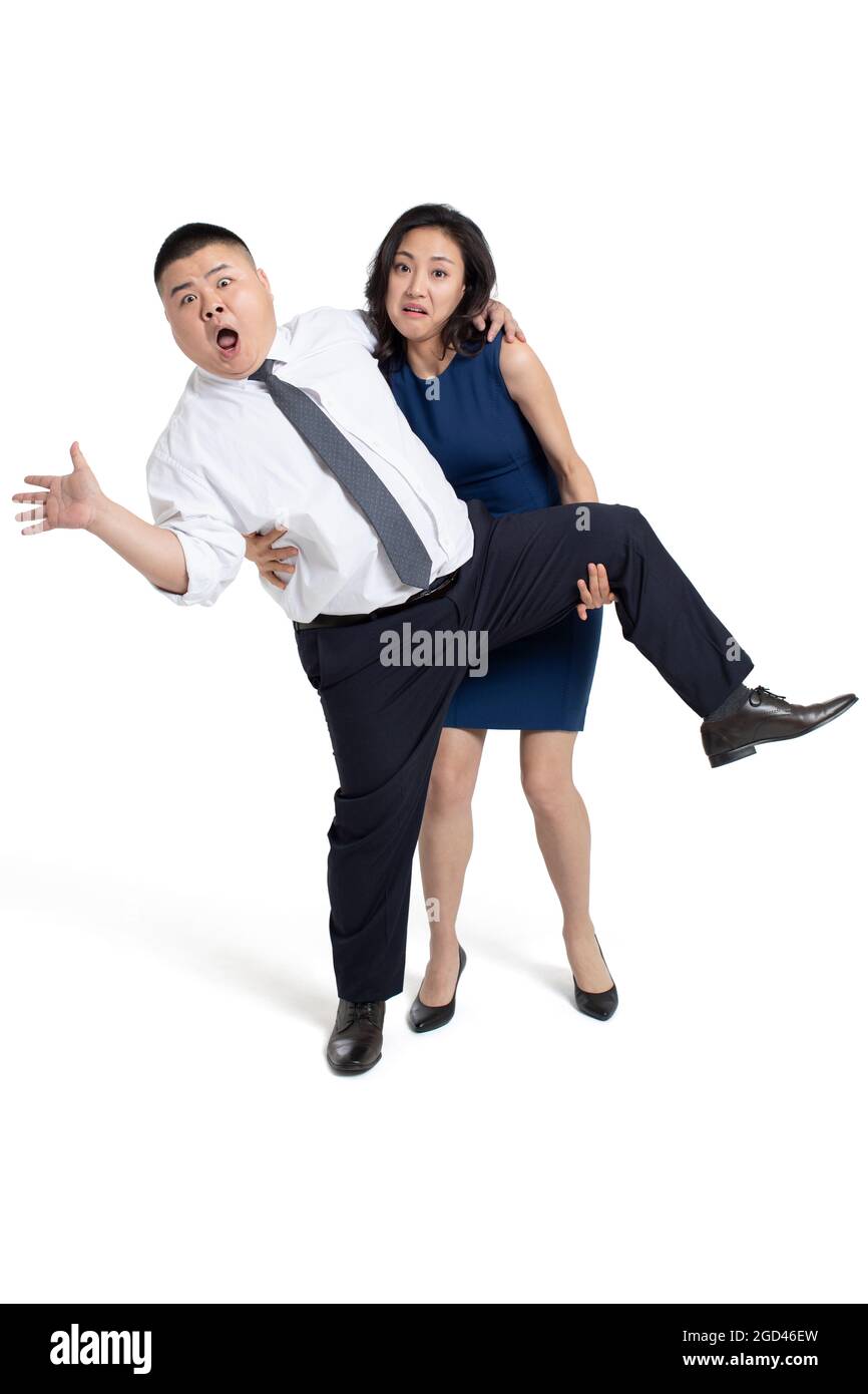 Business people looking up high view Cut Out Stock Images & Pictures ...