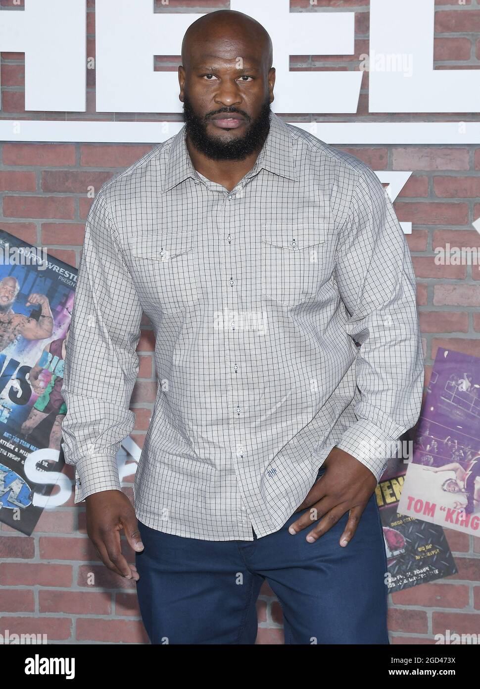 Los Angeles, CA , August 10, 2021. James Harrison arrives at STARZ's ...