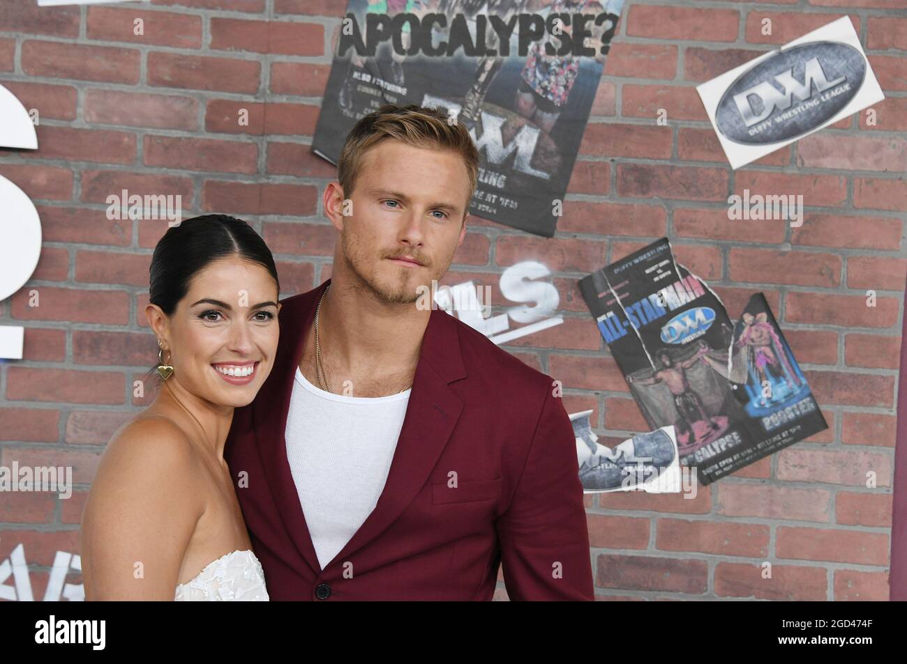 Los Angeles, USA. 10th Aug, 2021. (L-R) Lauren Dear and Alexander ...