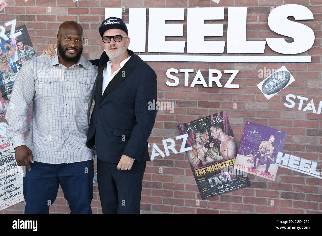 Los Angeles, USA. 10th Aug, 2021. (L-R) James Harrison and Mike O ...