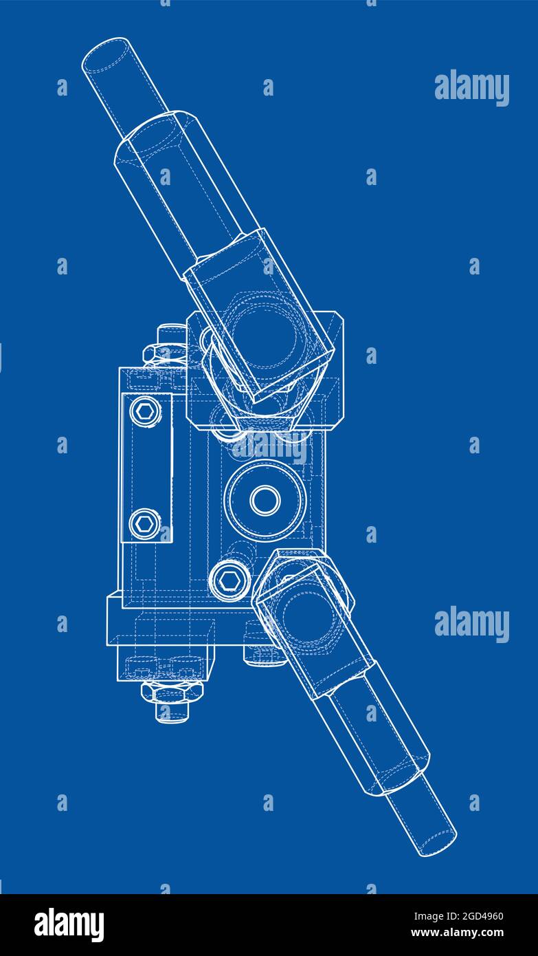 Abstract industry object concept. Vector Stock Vector Image & Art - Alamy