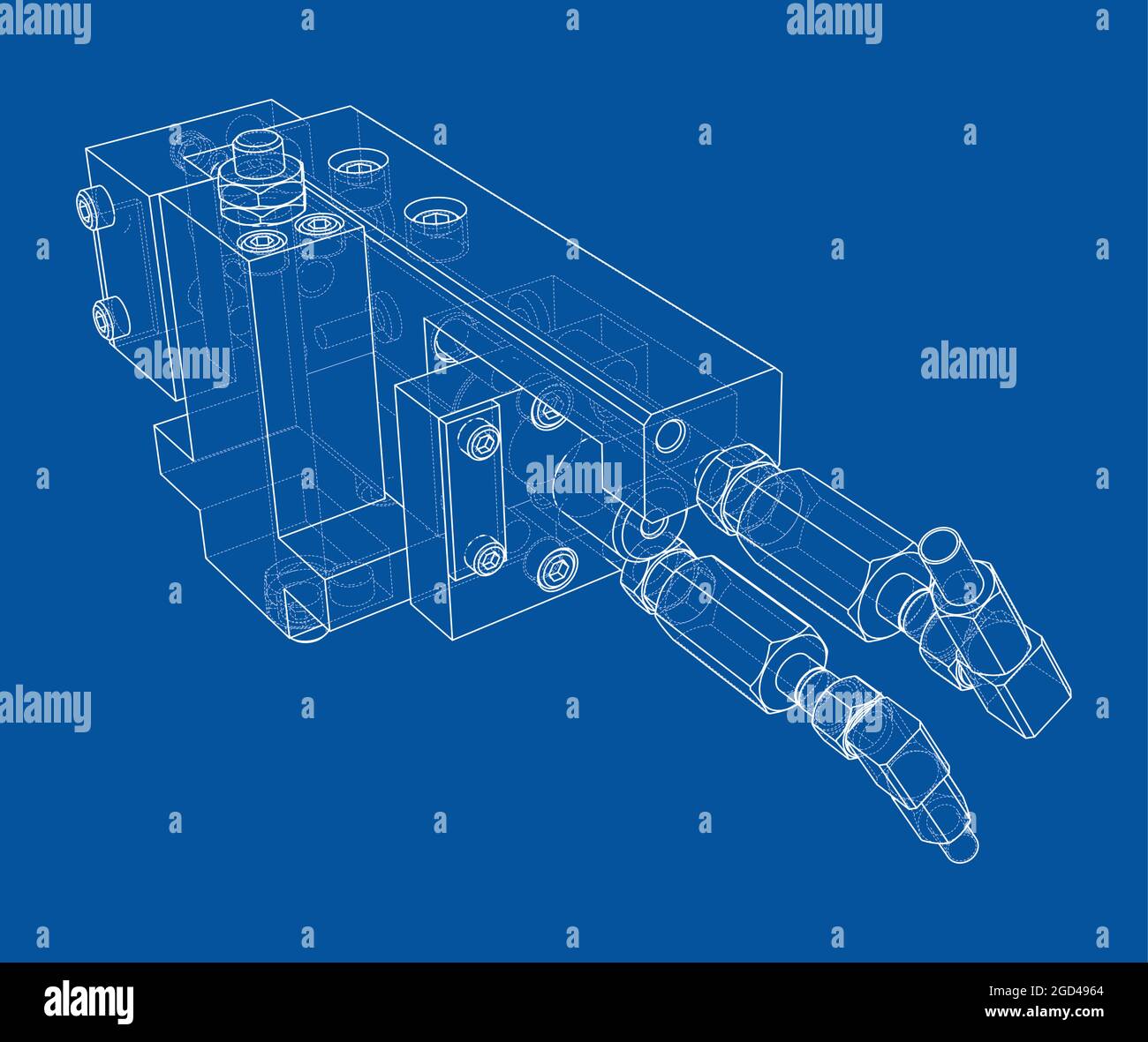 Abstract industry object concept. Vector Stock Vector Image & Art - Alamy