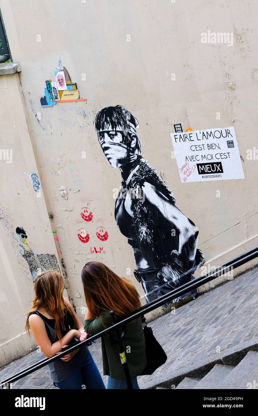Eddie colla street art hi-res stock photography and images - Alamy