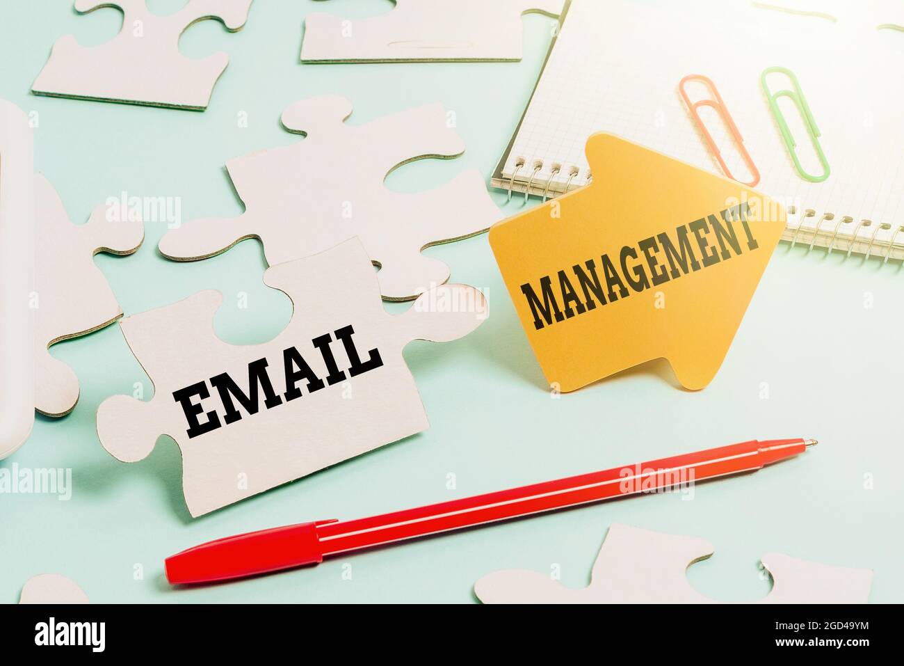 Text caption presenting Email Management. Business concept systematic ...