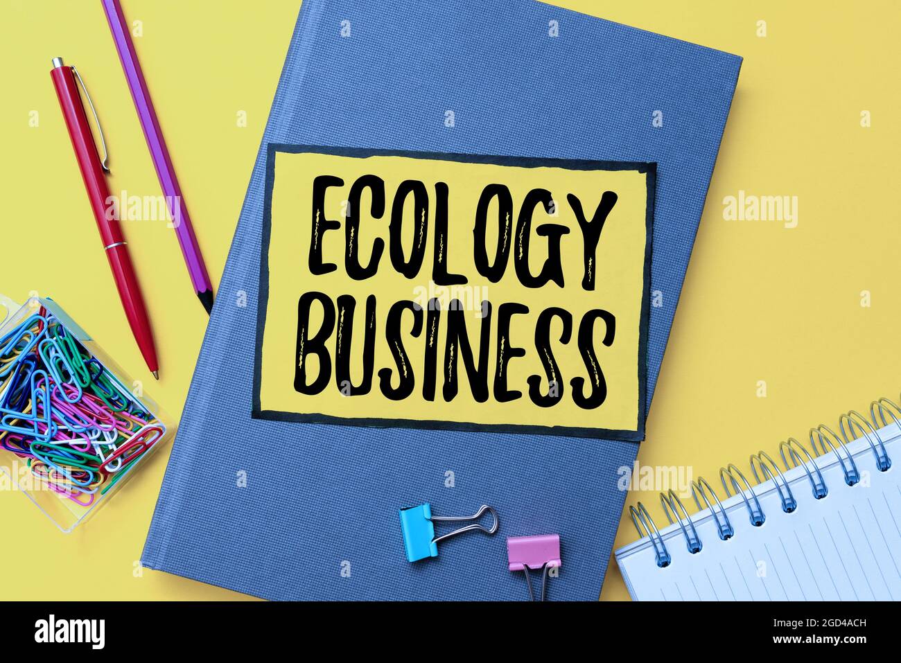 Conceptual display Ecology Business. Business concept global ecology ...