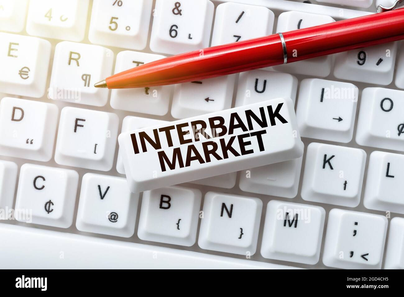 Conceptual caption Interbank Market. Business showcase forex market ...