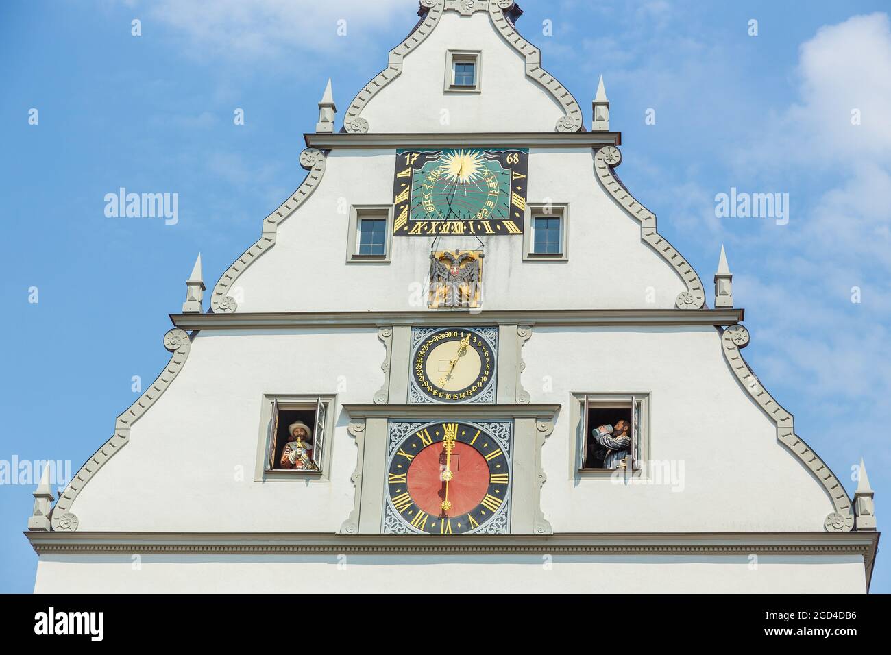 Rothenburg meistertrunk clock hi-res stock photography and images - Alamy