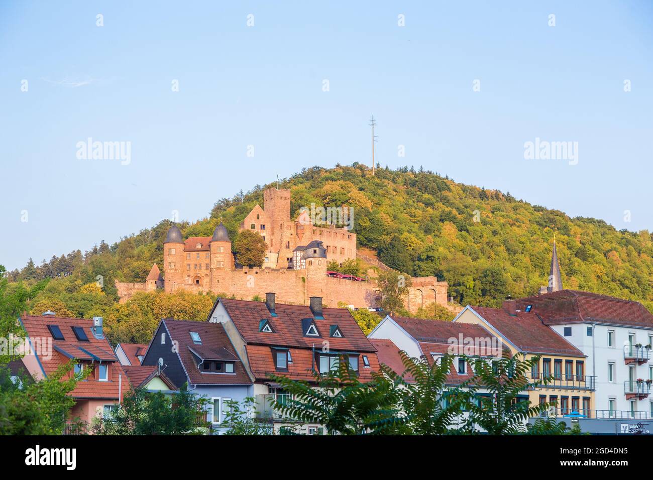 Wertheim baden wuerttemberg wertheim castle hi-res stock photography ...
