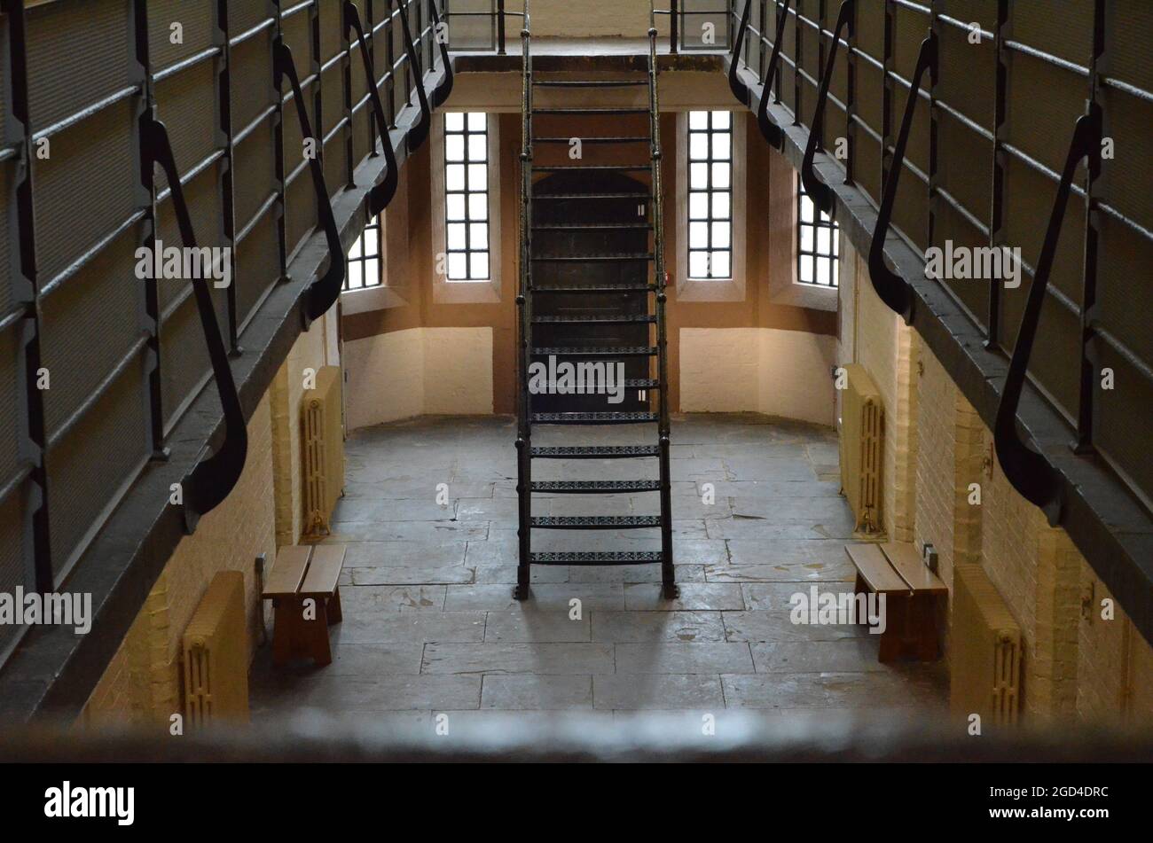 Lincoln castle victorian prison hi-res stock photography and images - Alamy