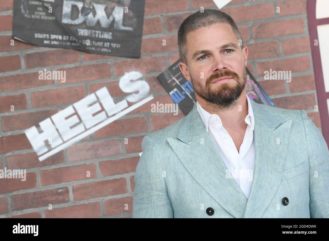 Los Angeles, USA. 10th Aug, 2021. Stephen Amell arrives at STARZ's ...