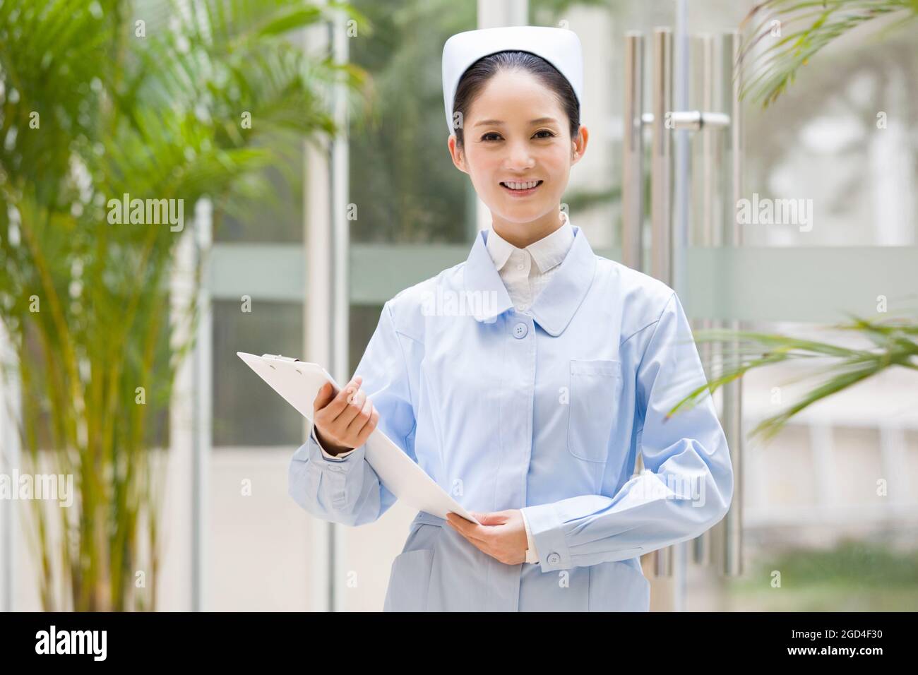 Portrait of nurse Stock Photo - Alamy
