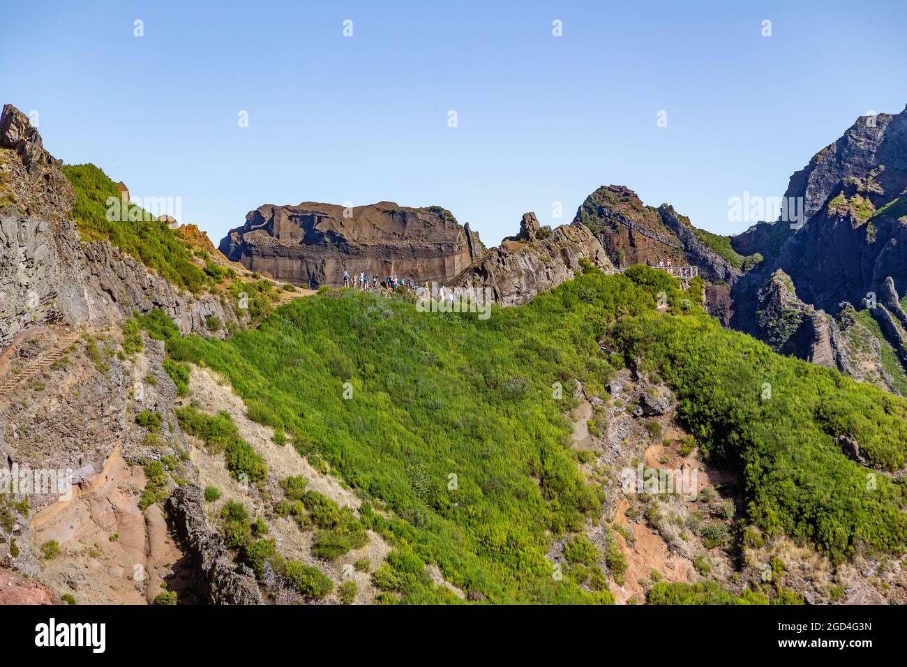 geography / travel, Portugal, Madeira, Pico do Arieiro, summit, hiking ...
