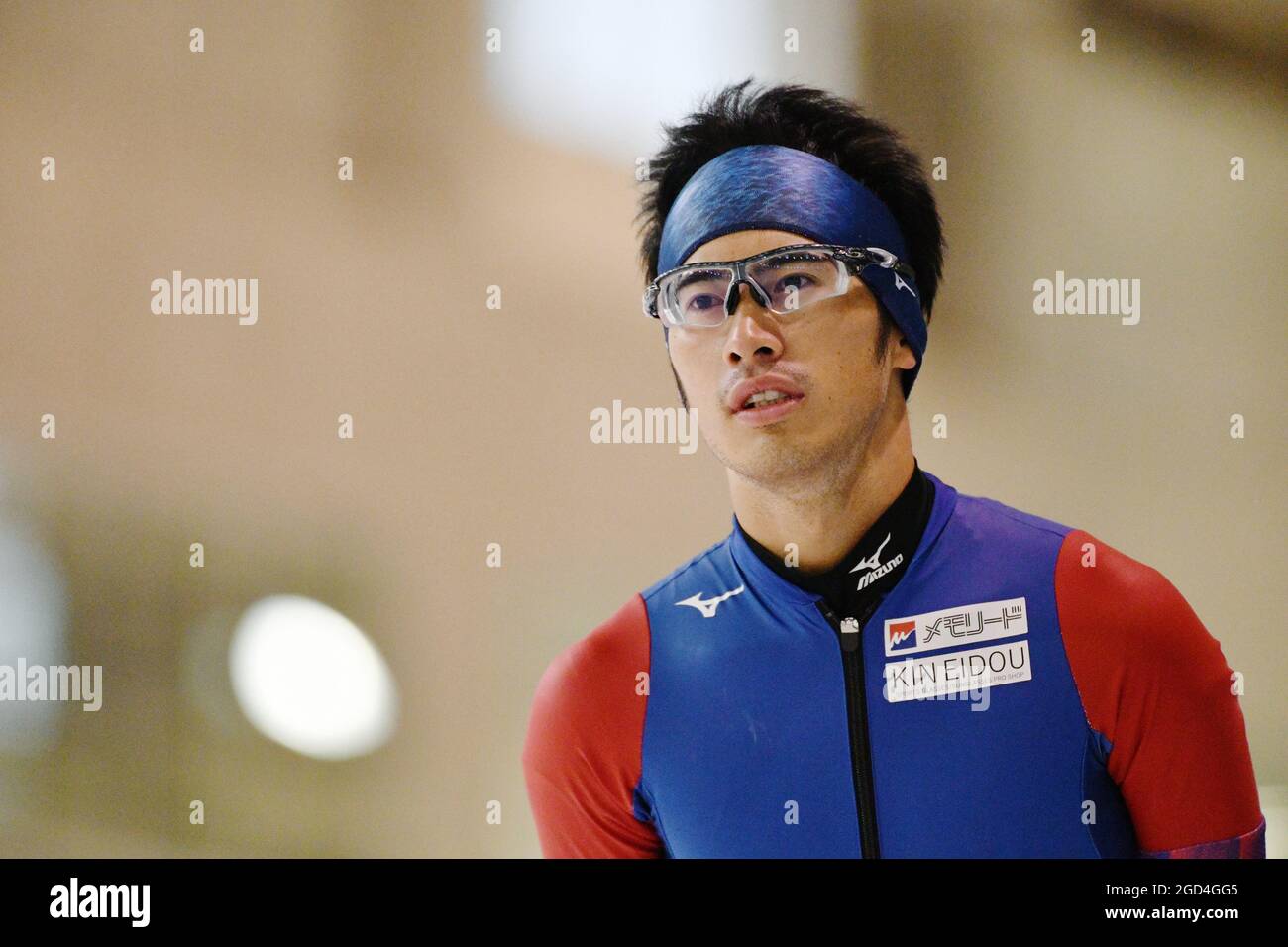 Obihiro, Hokkaido, Japan. Credit: MATSUO. 7th Aug, 2021. Ryosuke Tsuchiya Speed Skating : Japan ...