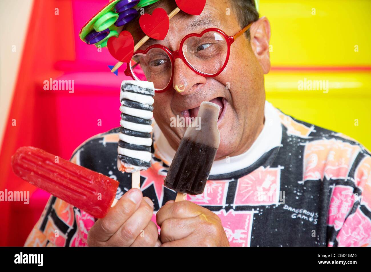 EDITORIAL USE ONLY Television personality, Timmy Mallett has been ...