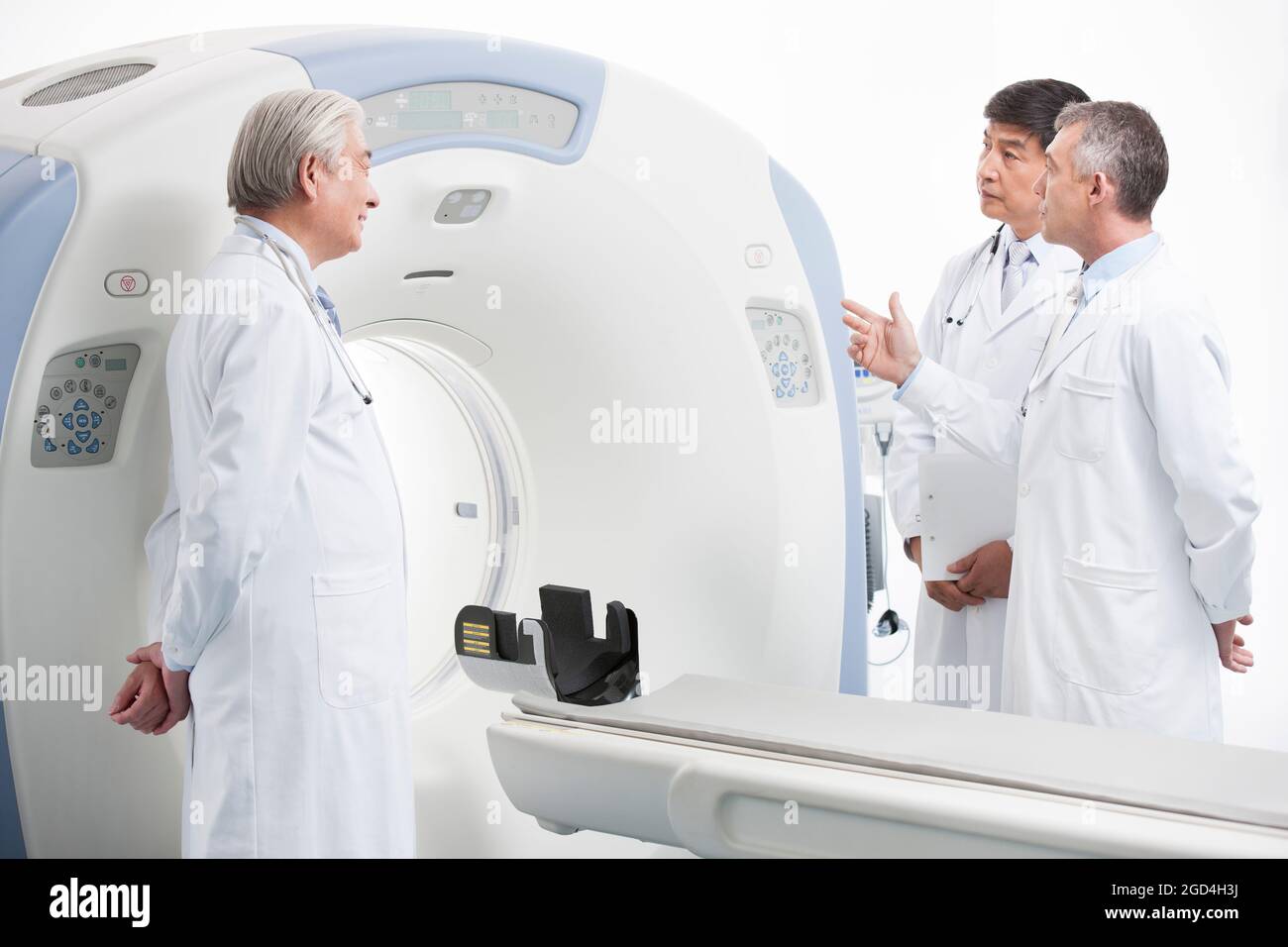 Doctors in CT room Stock Photo - Alamy