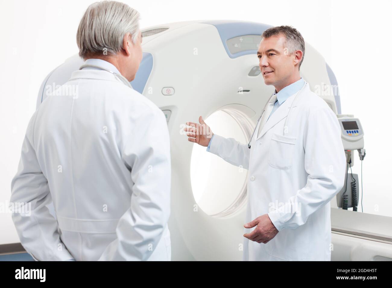 Doctors in CT room Stock Photo - Alamy
