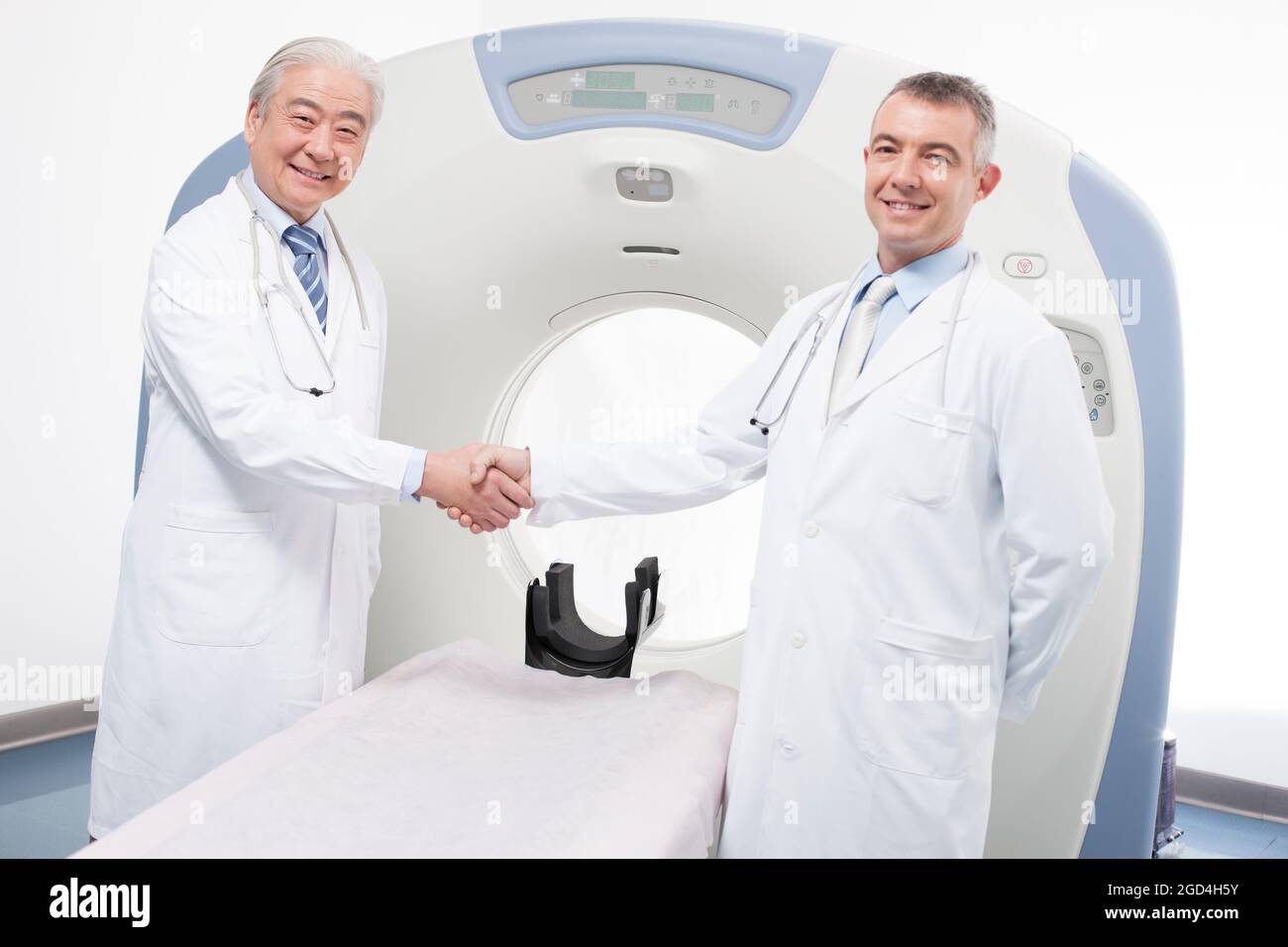 Doctors in CT room Stock Photo - Alamy